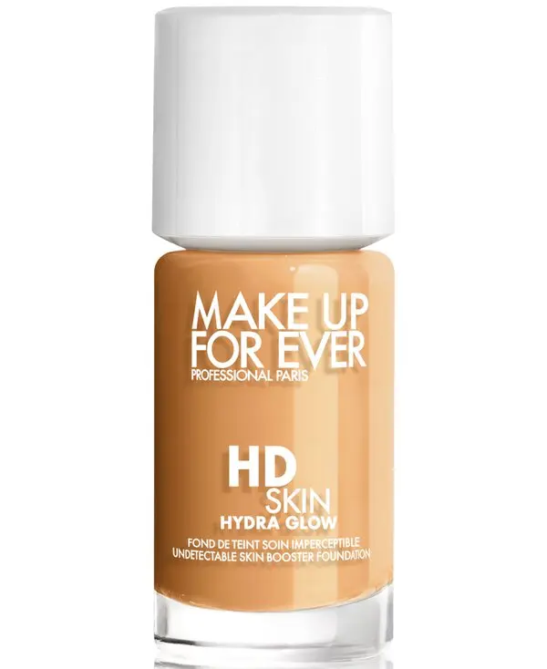 MAKE UP FOR EVER Hd Skin Hydra Glow Skincare Foundation With Hyaluronic Acid 1n00 Alabaster - 3r48 - Cool Mapleâ  - For Tan Skin With
